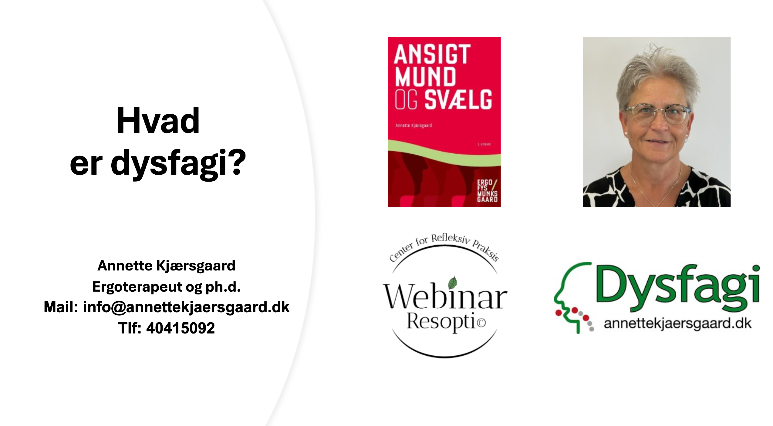 Hvad er dysfagi? - Center for Refleksiv Praksis